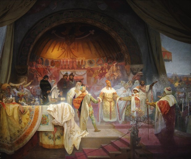 'The Slav Epic' cycle No.5: The Bohemian King Přemysl Otakar II. The ...
